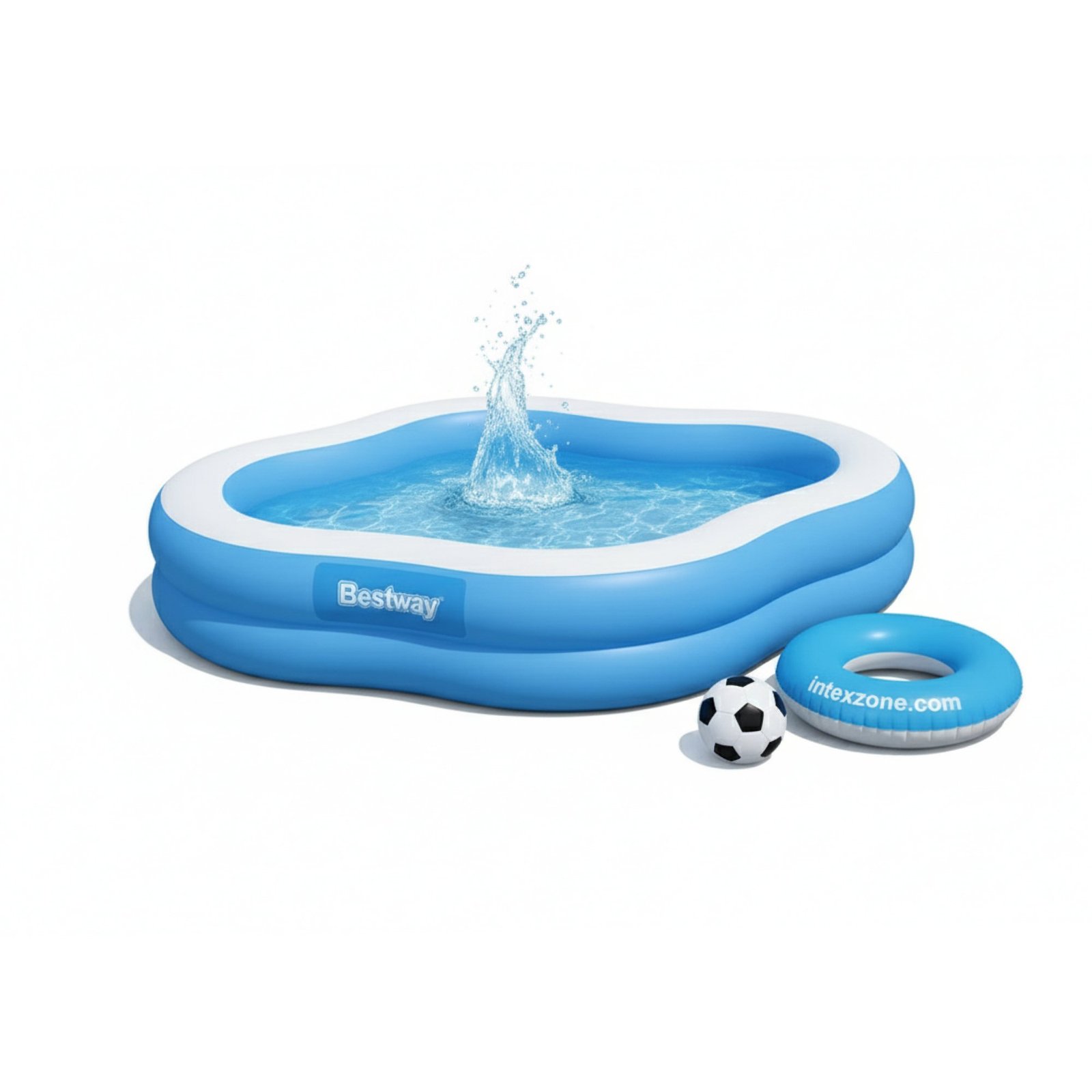 Buy BESTWAY - Inflatable Swimming Pool - 15ft X 3ft - IntexZone.com